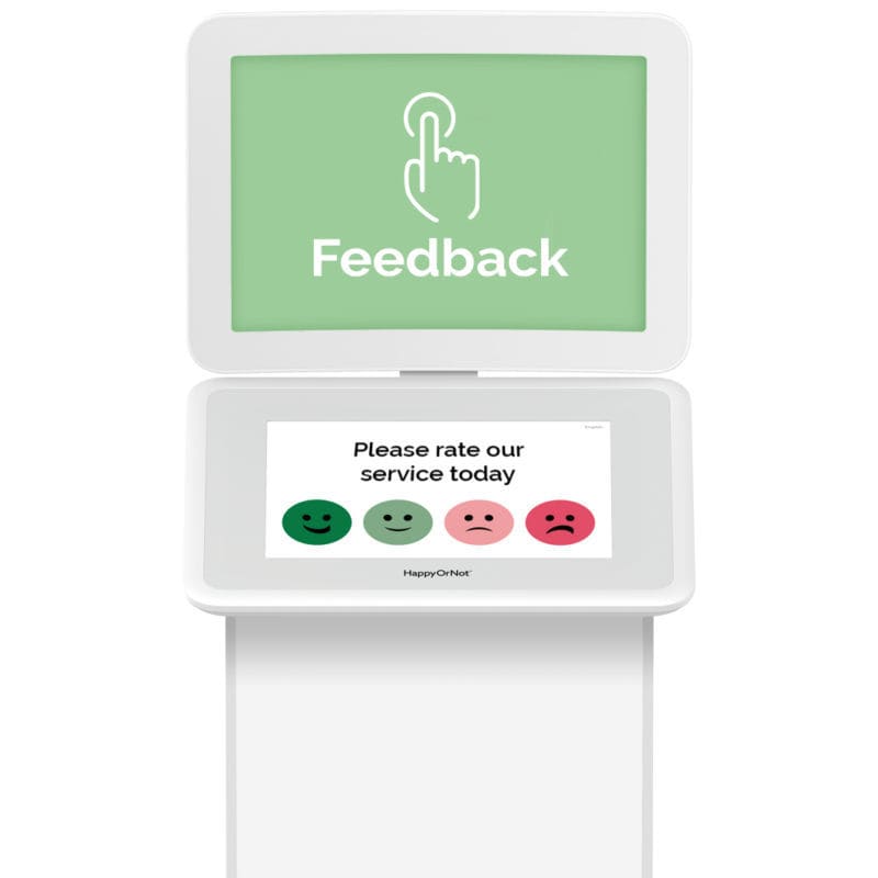 Borne interactive de satisfaction patient - Smiley Touch™ - HAPPYORNOT