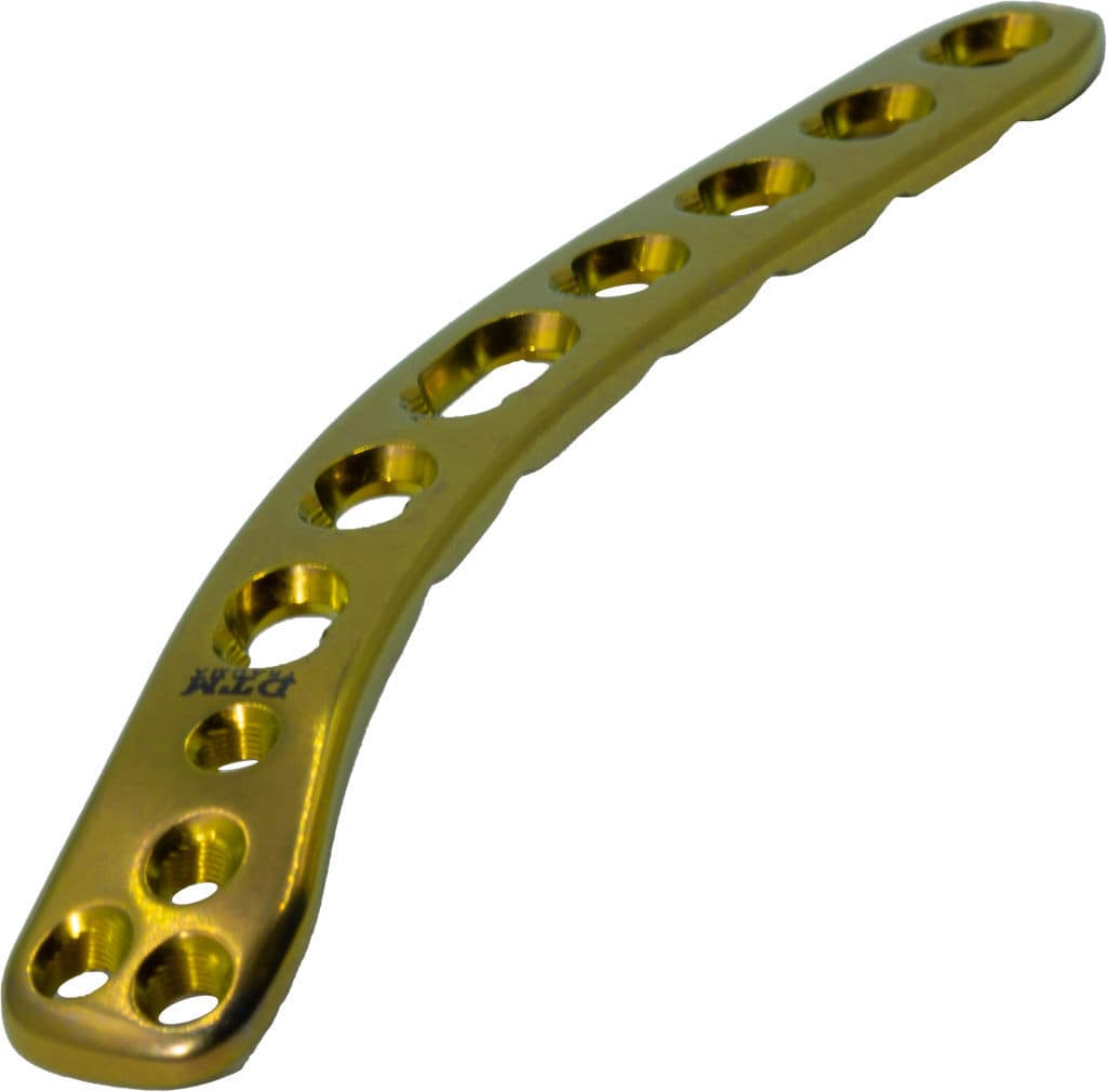 Plaque de compression d'humérus - D02T series - DTM Trauma - distale ...