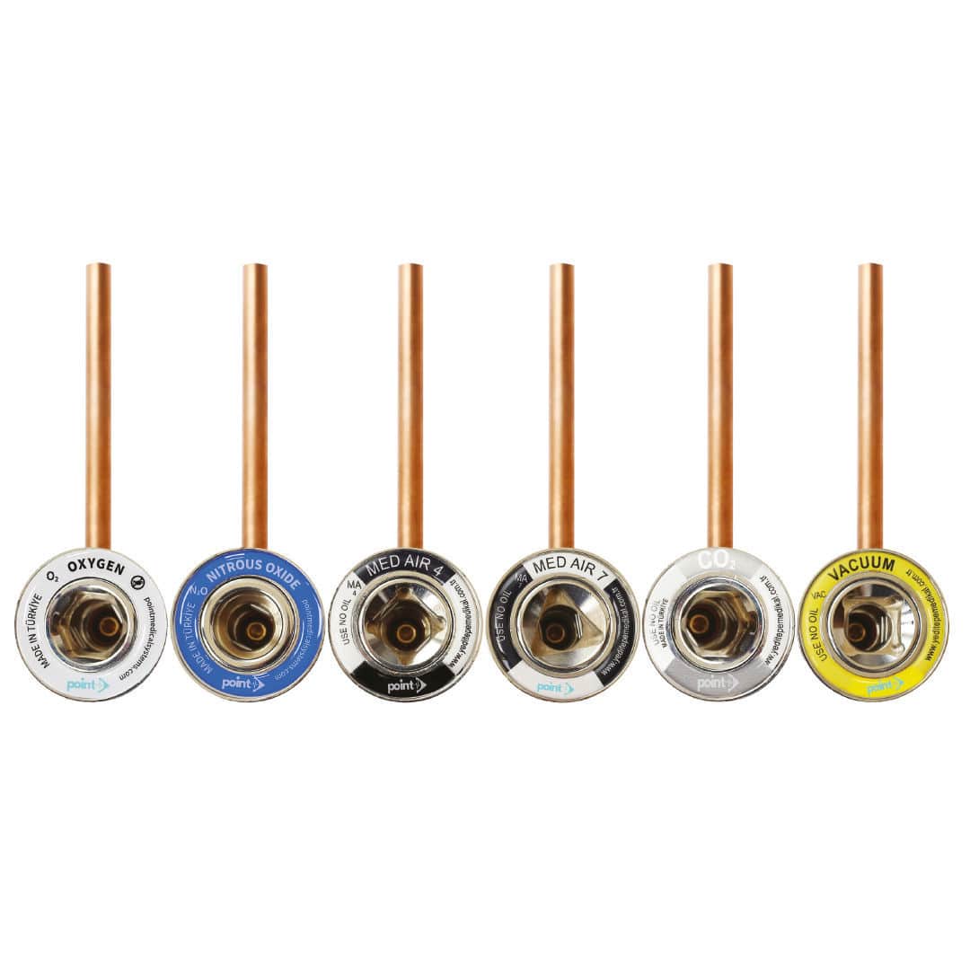 Prise DIN - PNT-OP-M-BB-DIN - Point Medical Gas Systems - de gaz médicaux