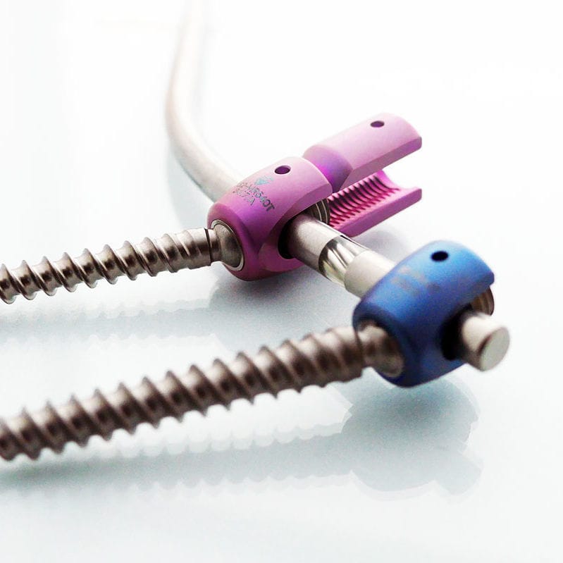 Système d’ostéosynthèse lombaire - Flex +2® - SpineVision - voie ...