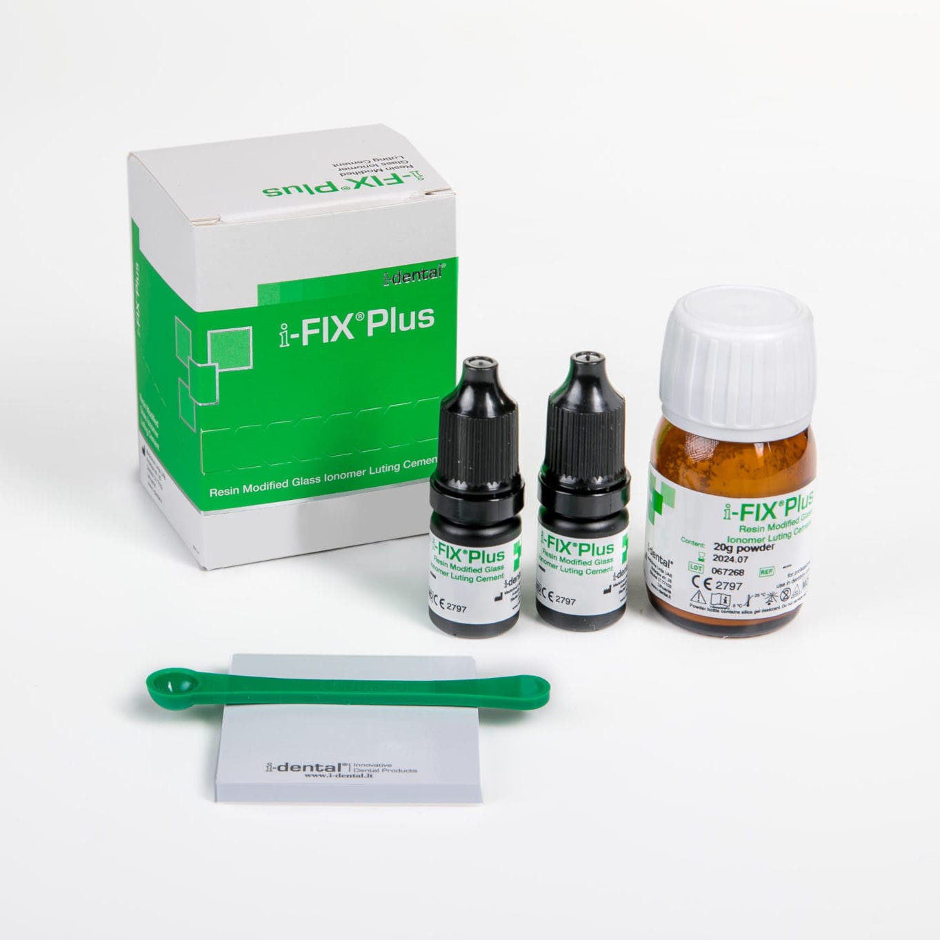 Ciment dentaire pour inlays dentaires - i-FIX Plus - i-dental - pour ...