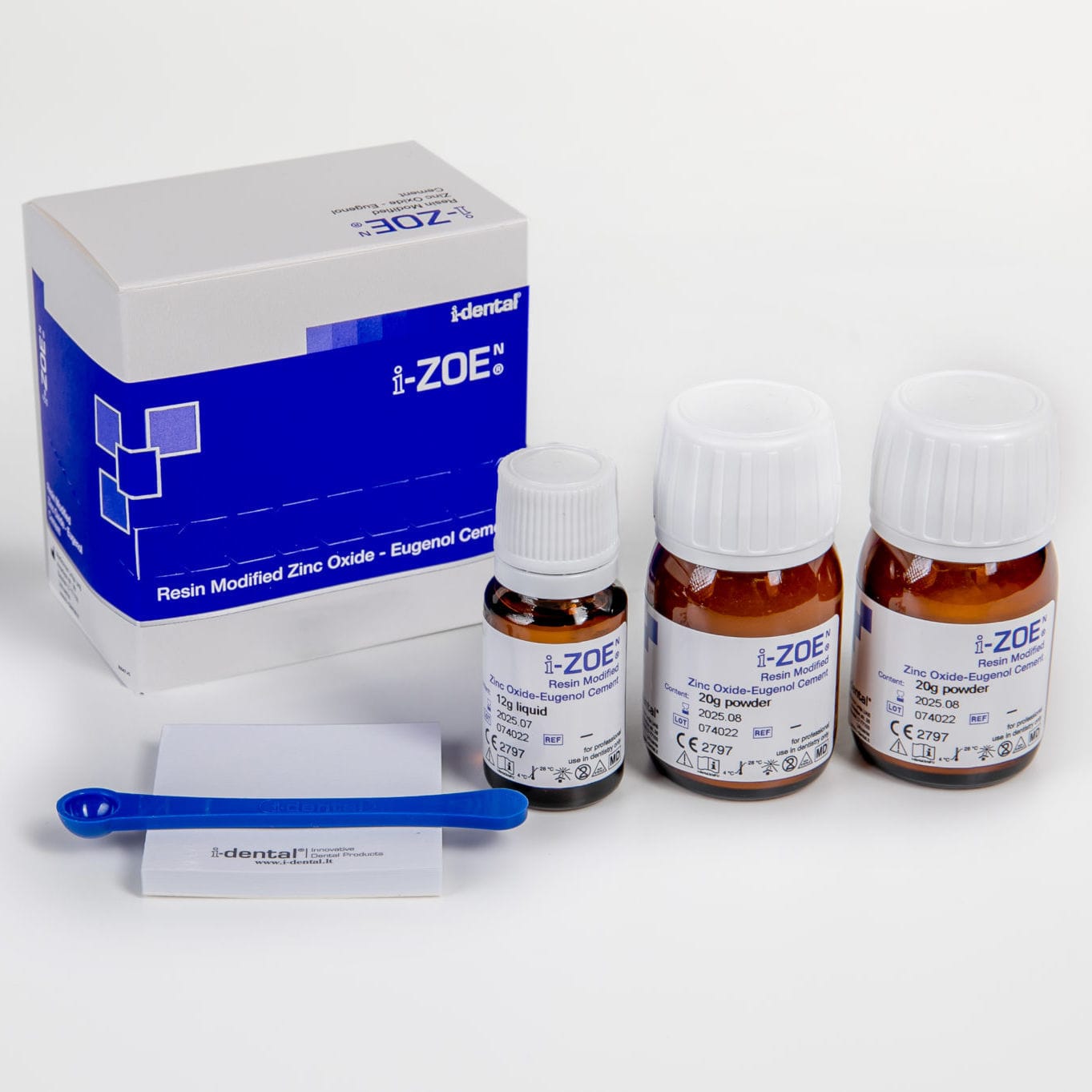 Ciment pour bridges dentaires - i-ZOE N - i-dental - pour couronnes ...