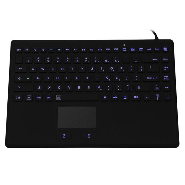 Clavier médical avec pavé tactile - JH-IKB870BL - Jinghong Industrial ...