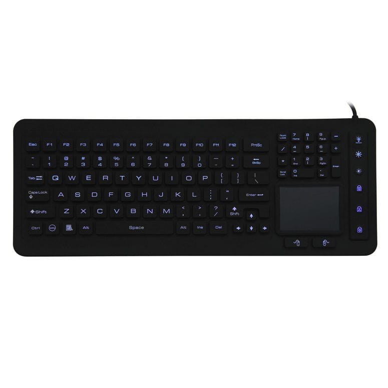 Clavier médical avec pavé tactile - JH-IKB98BL - Jinghong Industrial ...