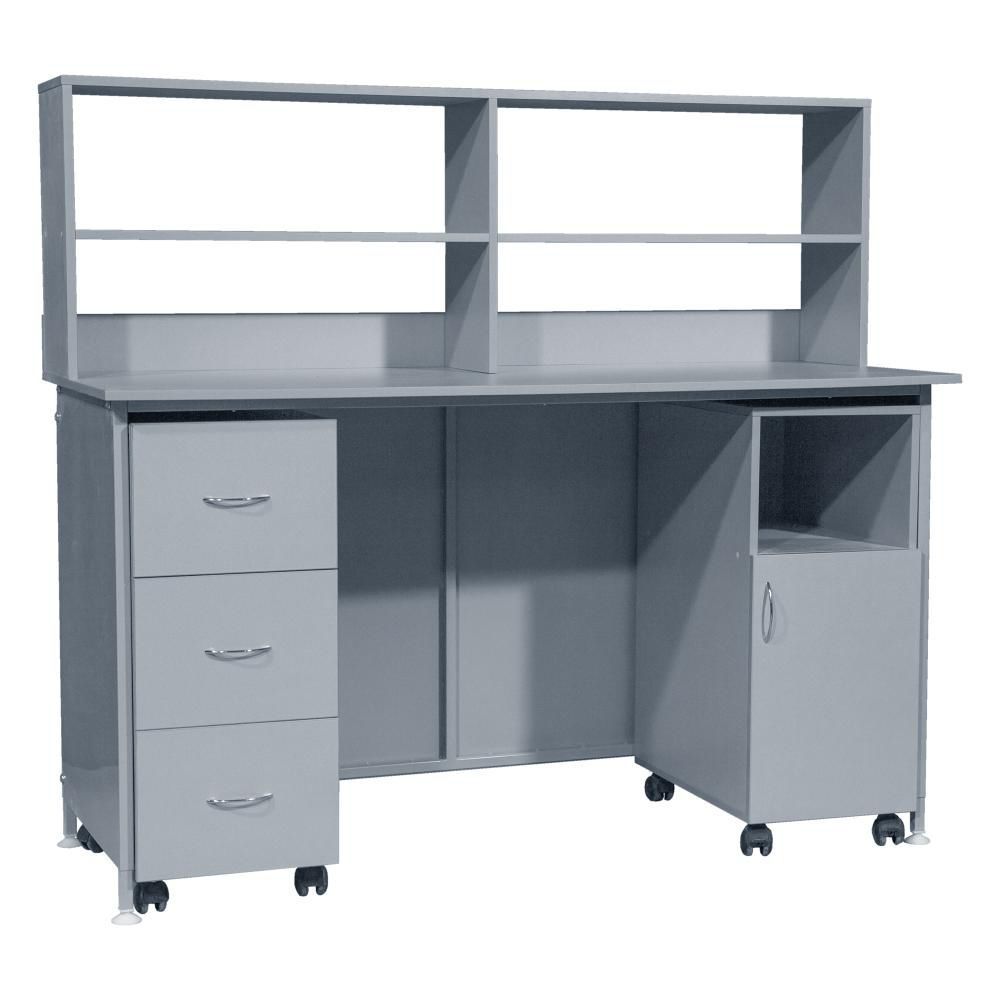 Table de laboratoire - SL-001 - Zapovit - rectangulaire / avec tiroirs ...