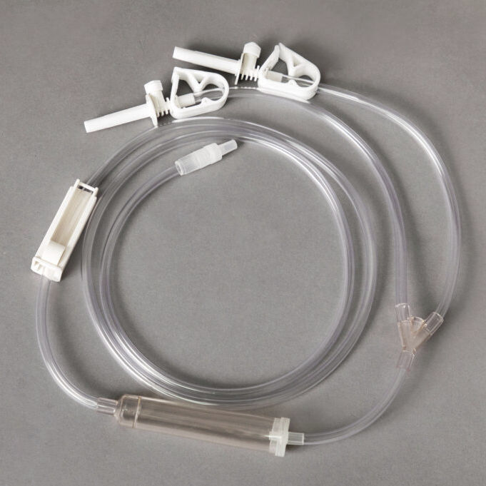 Set de perfusion silicone - 4001 series - BHL-Medical - avec chambre ...