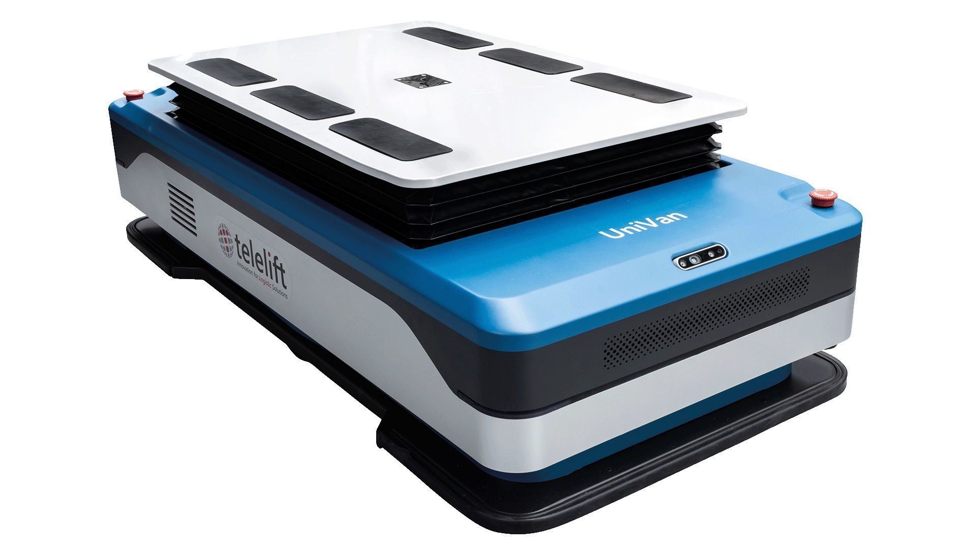 Véhicule autoguidé pour établissement de santé - UniVan - Telelift GmbH ...