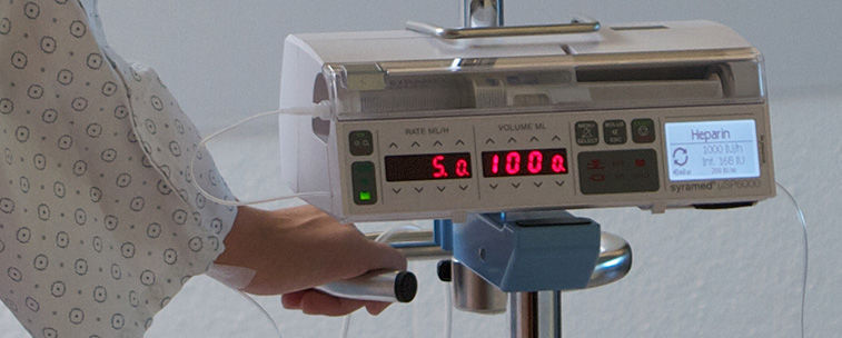 Pompe à perfusion 1 voie - Volumed®µVP7000 Premium - Arcomed AG Medical ...