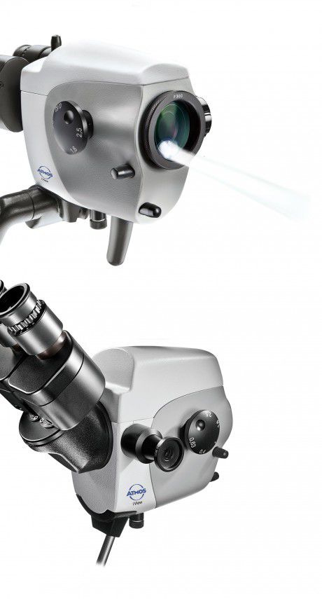 Colposcope binoculaire - i View 21 COLPO - ATMOS MedizinTechnik - monté ...