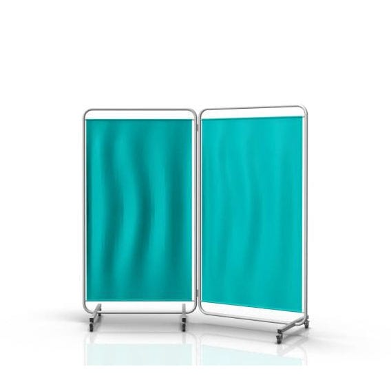 Paravent médical sur roulettes - 2-070 - ALVO Medical - en acier inoxydable