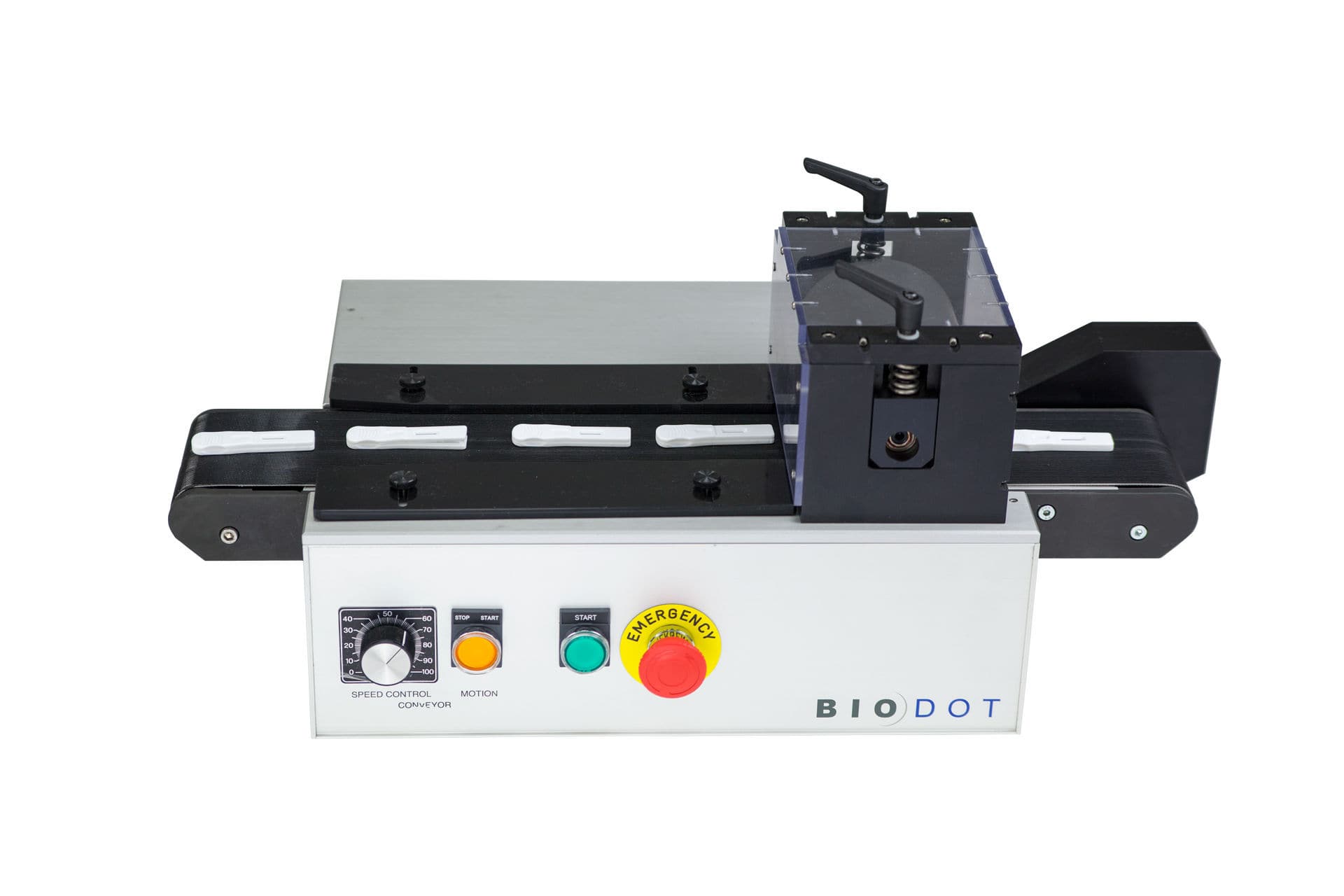 Convoyeur à rouleaux - AR3000 - BioDot - pour laboratoires / semi-automatique