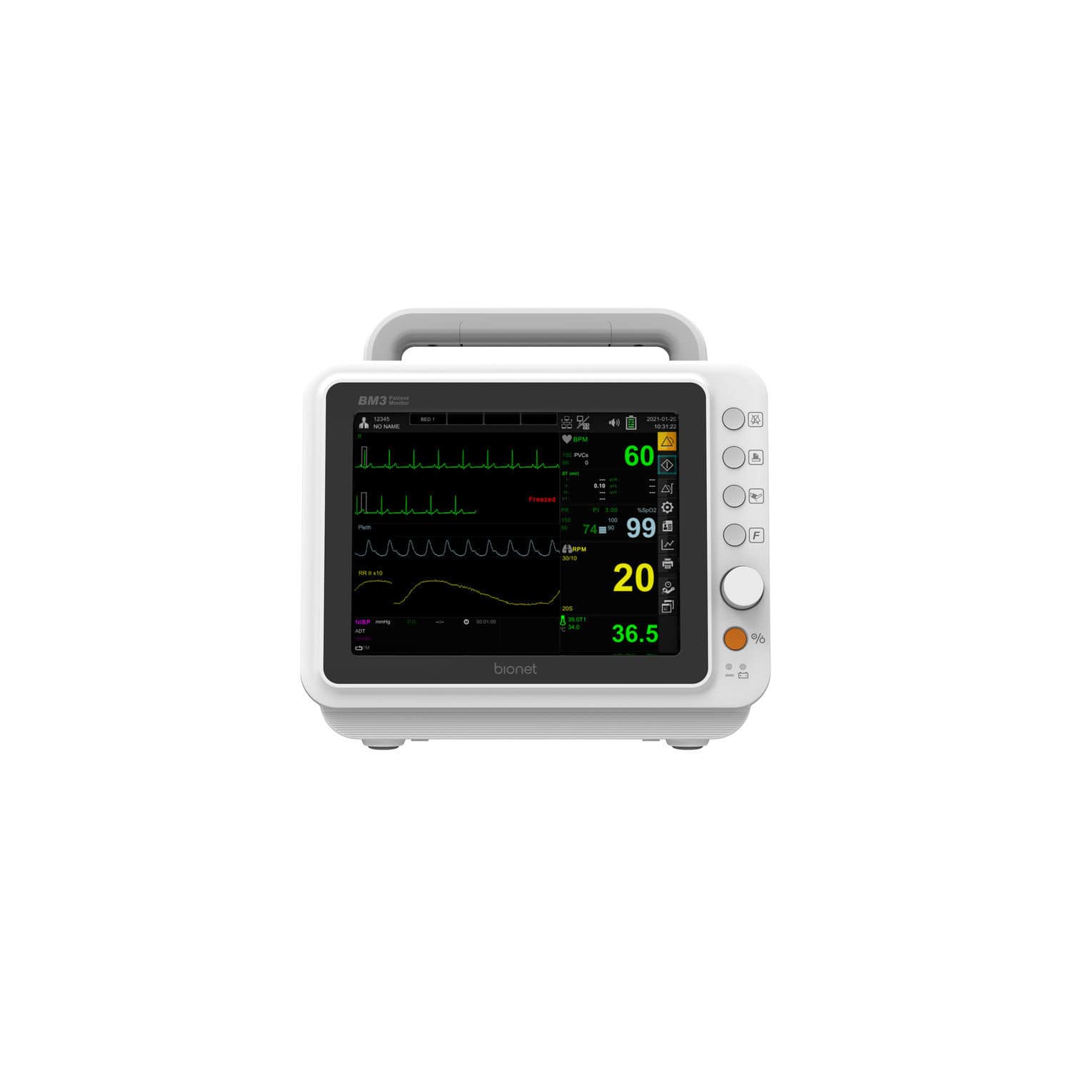 Moniteur multiparamétrique portable - BM3 - Bionet - compact / de ...