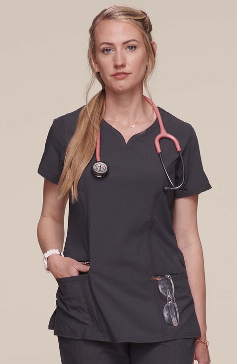 Tunique médicale pour femme - RIBBED - Cherokee Uniforms - L / XL / M