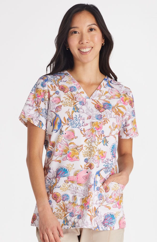Tunique médicale pour femme - CK-CK671 - Cherokee Uniforms - L / XL / M