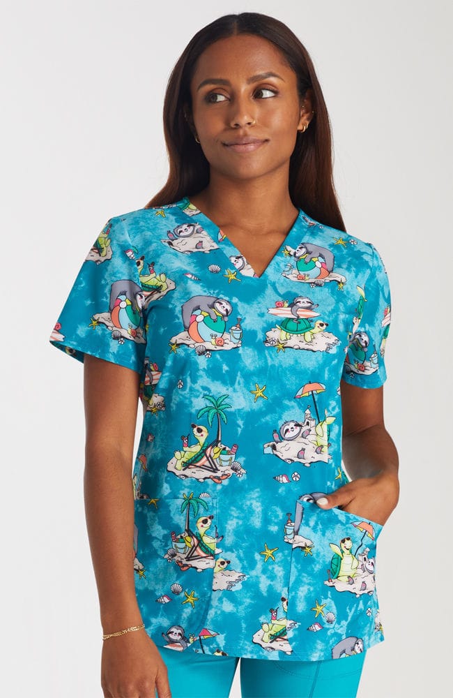 Tunique médicale pour femme - CK-CK671 - Cherokee Uniforms - L / XL / M