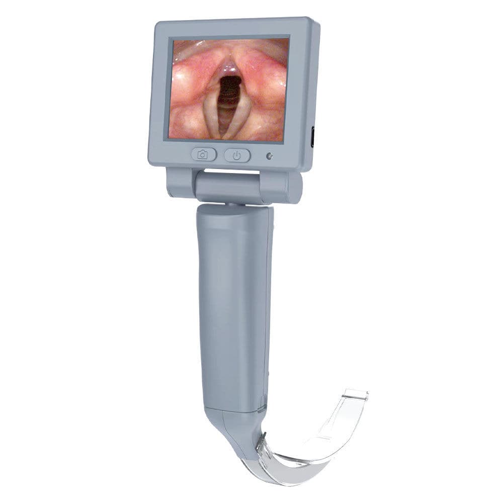 Laryngoscope vidéo avec moniteur vidéo intégré - CMS-GS2 - Contec ...