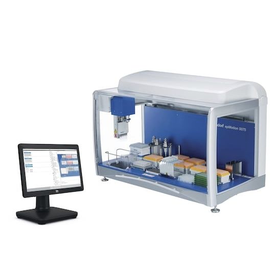 Robot pipeteur de laboratoire - epMotion® 5075t NGS - Eppendorf SE - de cellules / NGS / pour PCR