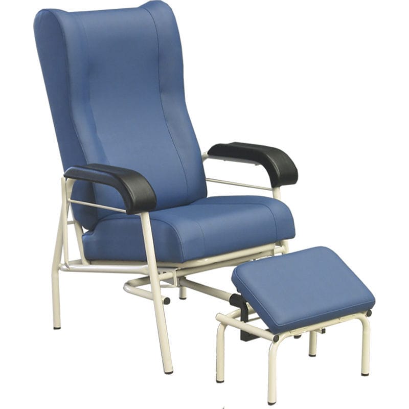 Fauteuil de repos inclinable - H-1201 - Hidemar - manuel / avec repose-jambes