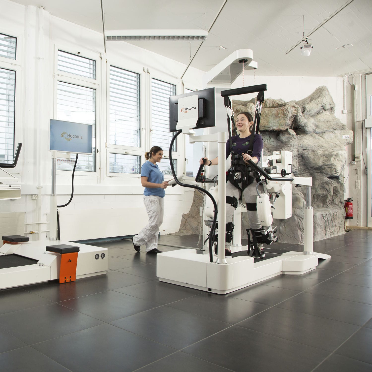 Système de rééducation démarche - Lokomat®Nanos - Hocoma - robotisé