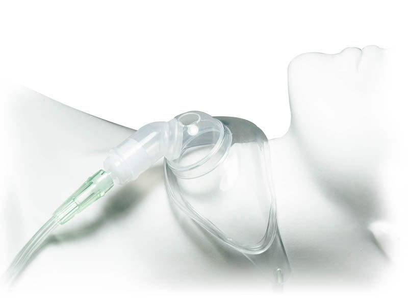 Masque de trachéotomie de trachéotomie - 30164 - Hsiner - en PVC