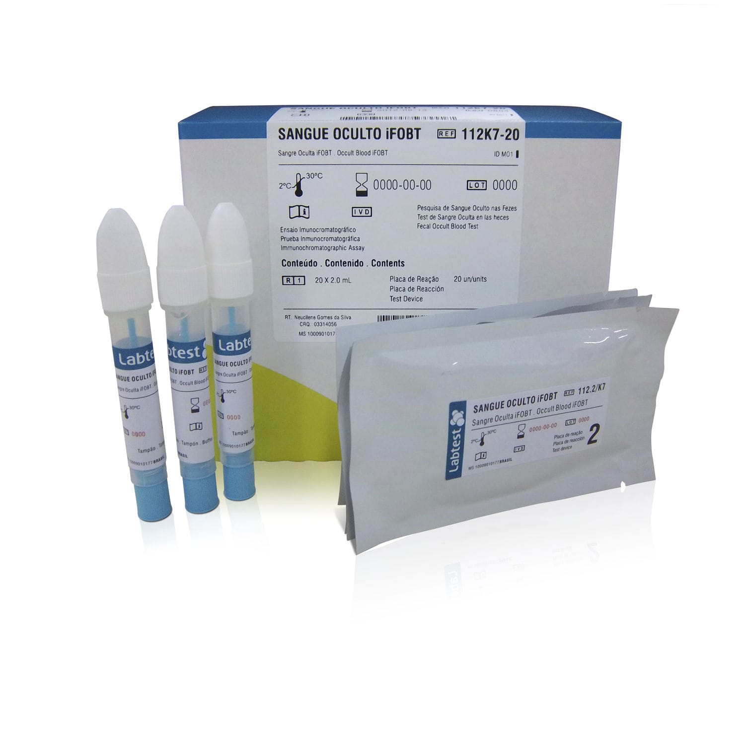 Test rapide de FOB - 112 - Labtest Diagnostica - d'hémoglobine / de ...