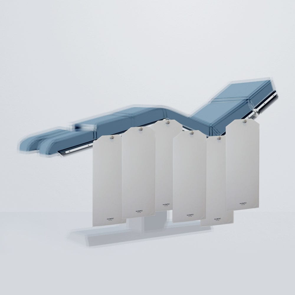 Écran de radioprotection rayons X - UT30 series - MAVIG - monté sur ...