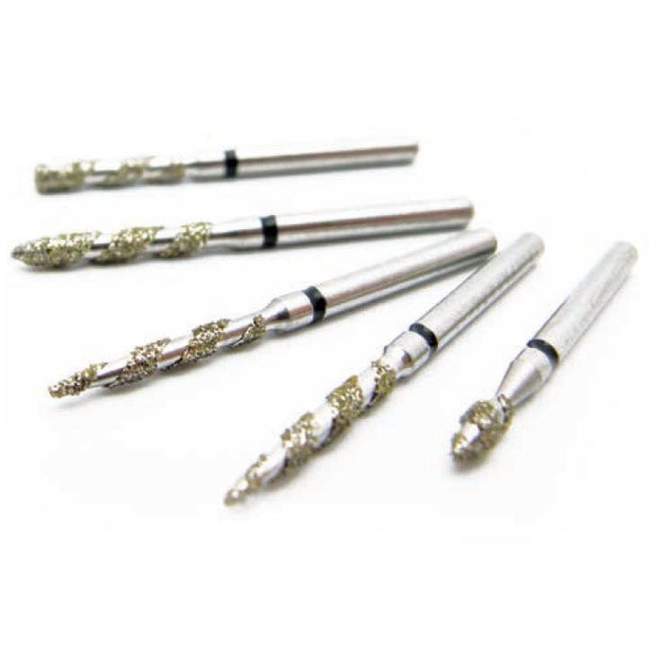 Fraise dentaire - TURBO - MEDIN - en diamant / rectifieuse