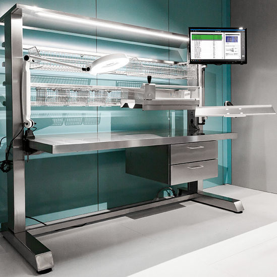 Table de travail - ERGOTISCH - MMM Group - de conditionnement d ...