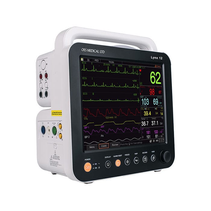 Moniteur patient portable - LYNX series - OES Medical - ECG à 12 ...