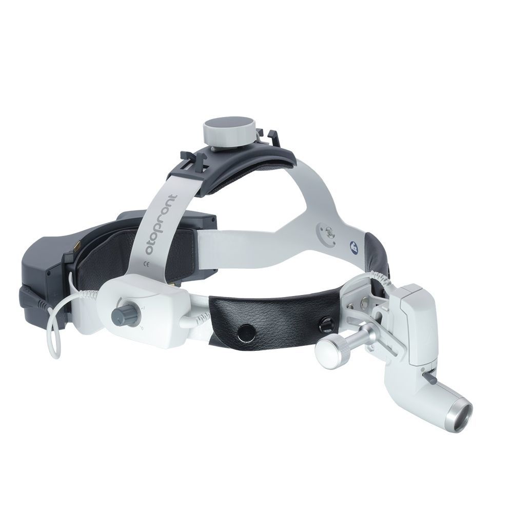 Lampe frontale chirurgicale - Otopront - ORL / à LED / avec batterie ...