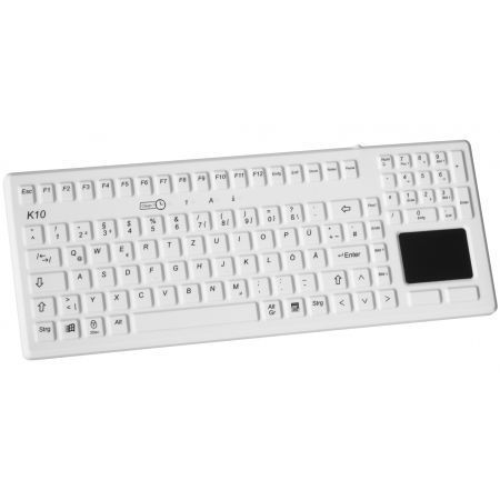 Clavier médical avec pavé tactile - K10-MED - EVO BOARDS - lavable ...
