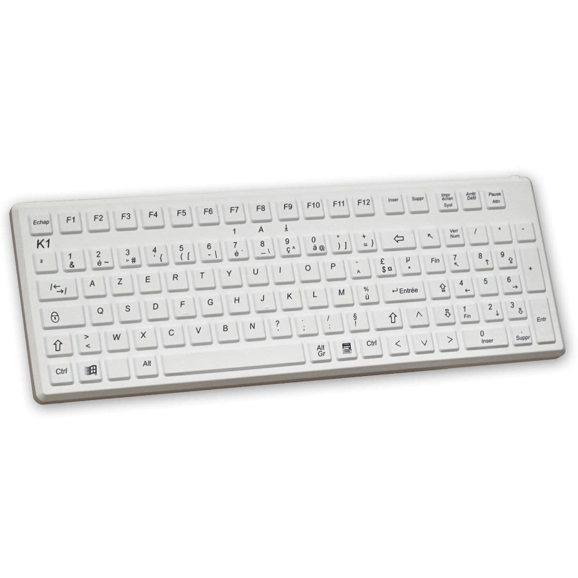 Clavier médical avec pavé numérique - K1-MED - EVO BOARDS - lavable ...