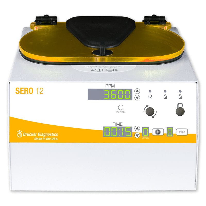 Centrifugeuse de laboratoire - SERO 12 - Drucker Diagnostics - pour ...