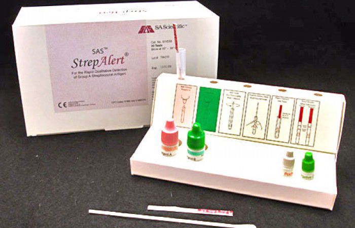 Kit de test pour maladies infectieuses - StrepAlert - SA Scientific ...