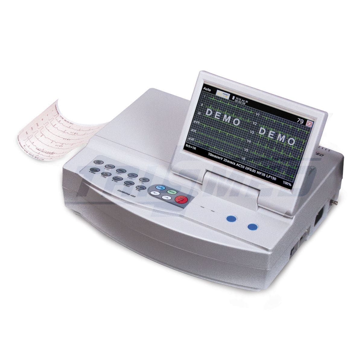 Électrocardiographe de repos - CARDIPIA 400H - TRISMED - 12 canaux / 3 ...