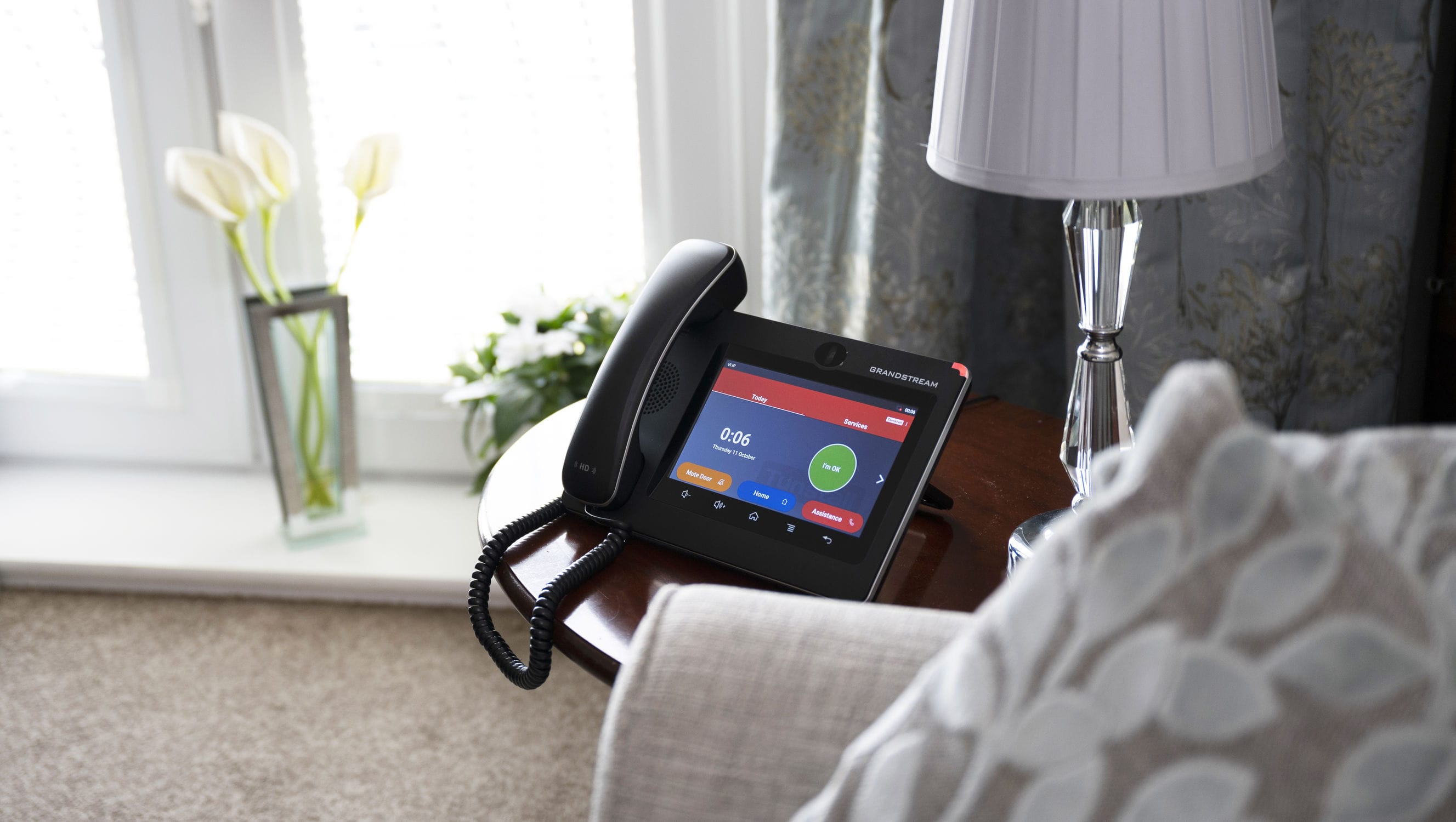 Système d'appel infirmière IP - Tunstall - pour établissements de santé