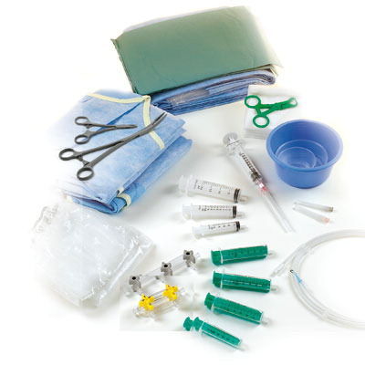 Kit d'instruments pour angiographie - Aesculap® - stérile / à usage unique
