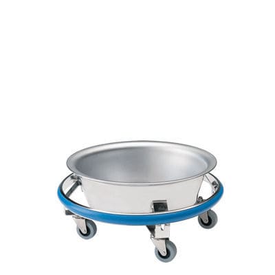 Porte-cupule chirurgical sur roulettes - P-1025-SS - Pedigo - en acier ...