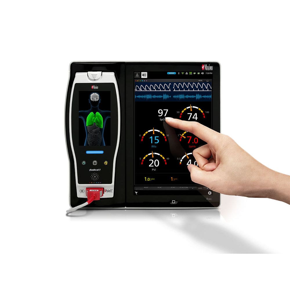 Moniteur multiparamétrique compact - Root® - Masimo - ECG / RESP / TEMP