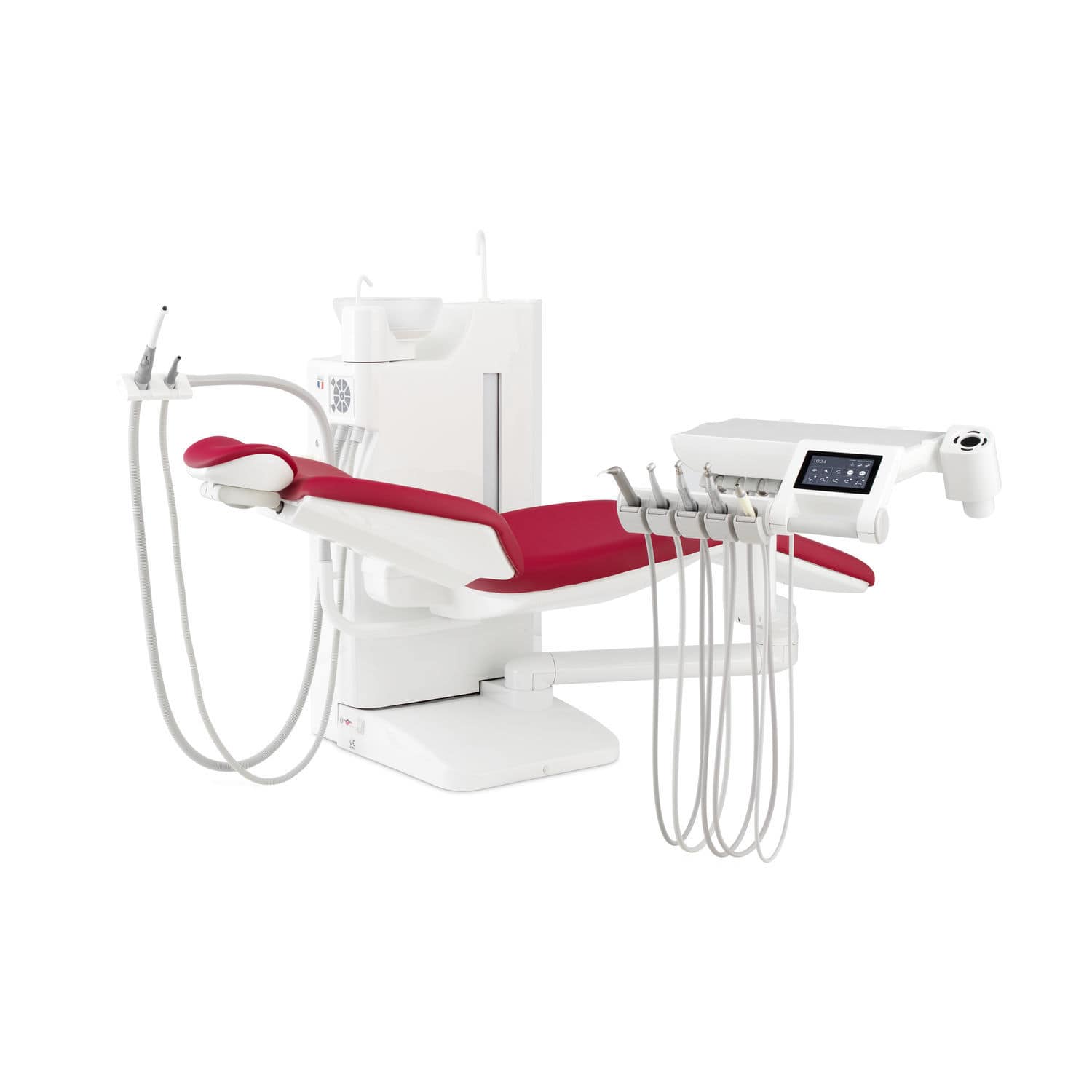 Unité dentaire avec fauteuil électrique - K2 NEO.2 - Airel-Quetin - avec têtière flexible / avec ...