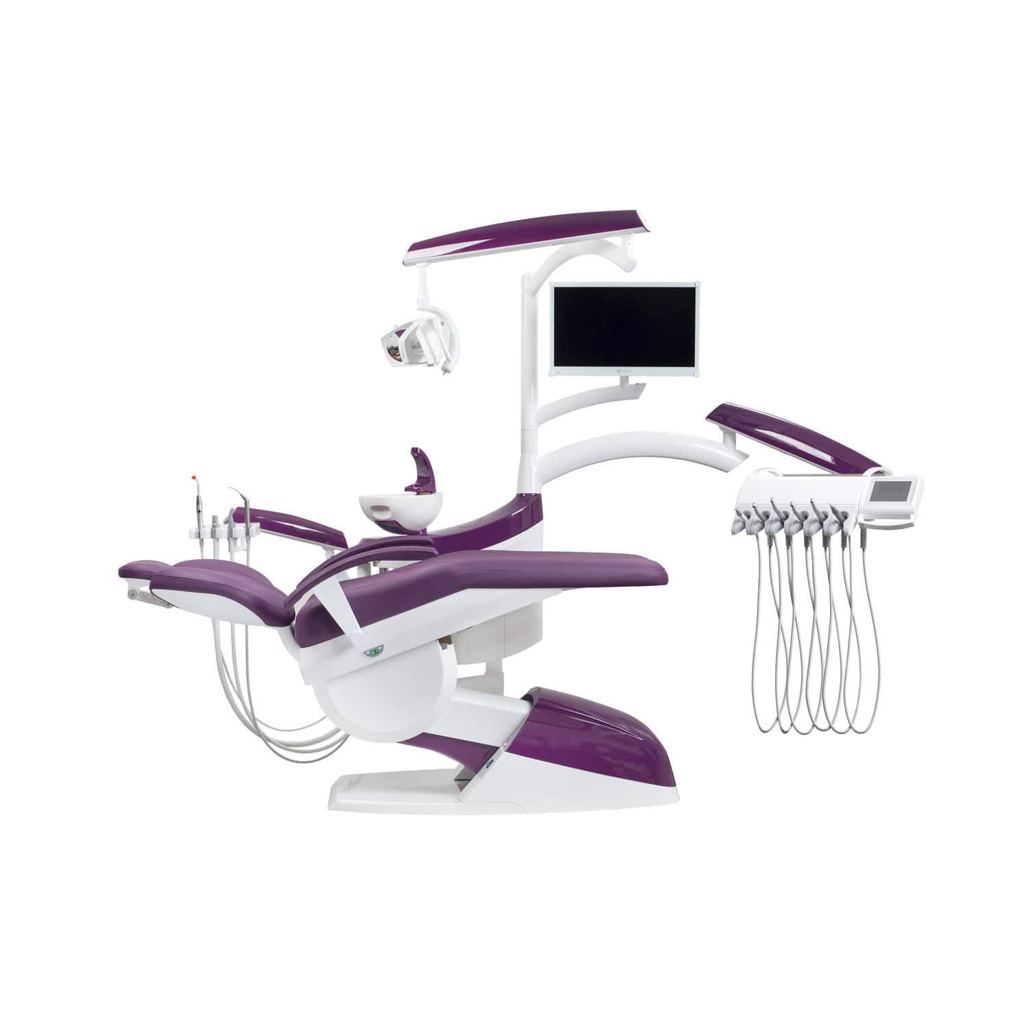 Unité de soin dentaire avec fauteuil - CHEESE E - CHIRANA - avec moniteur / avec porte ...