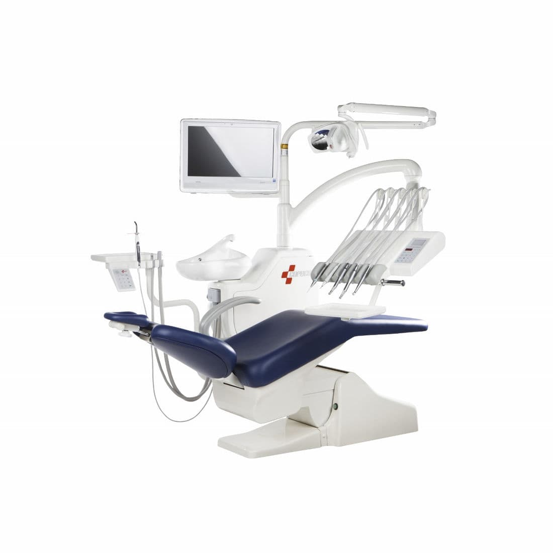Unité de soin dentaire avec fauteuil - OPPORTUNITY TOP - COPEGA s.r.l. - avec têtière flexible ...