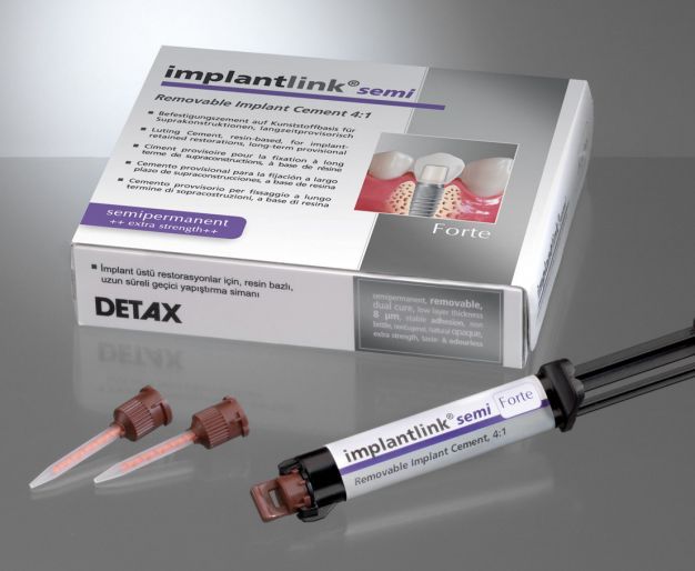 Ciment pour restauration dentaire - implantlink® semi Forte - DETAX ...
