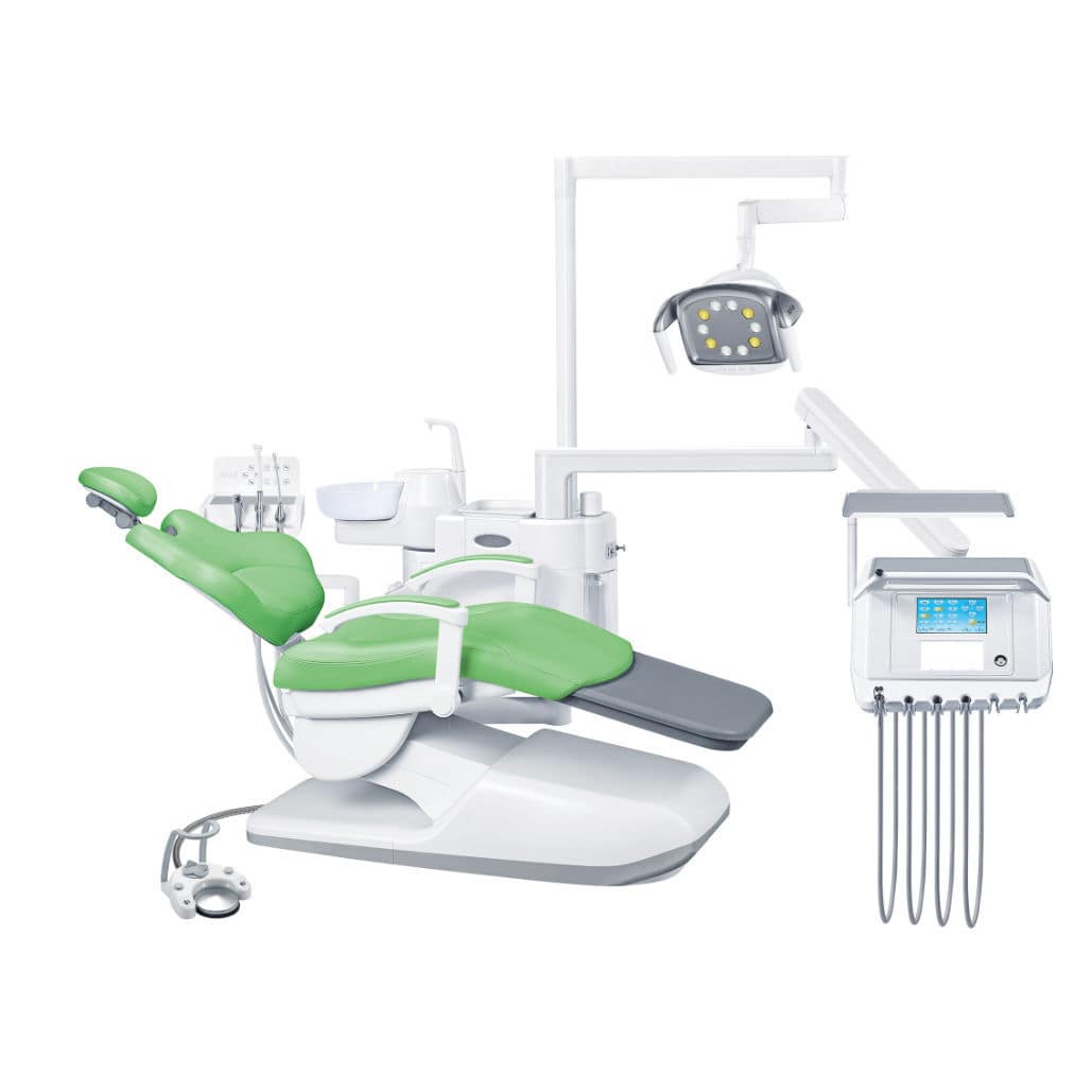 Unité dentaire avec fauteuil électrique - AL-388SA - Foshan Anle Medical Apparatus - avec ...