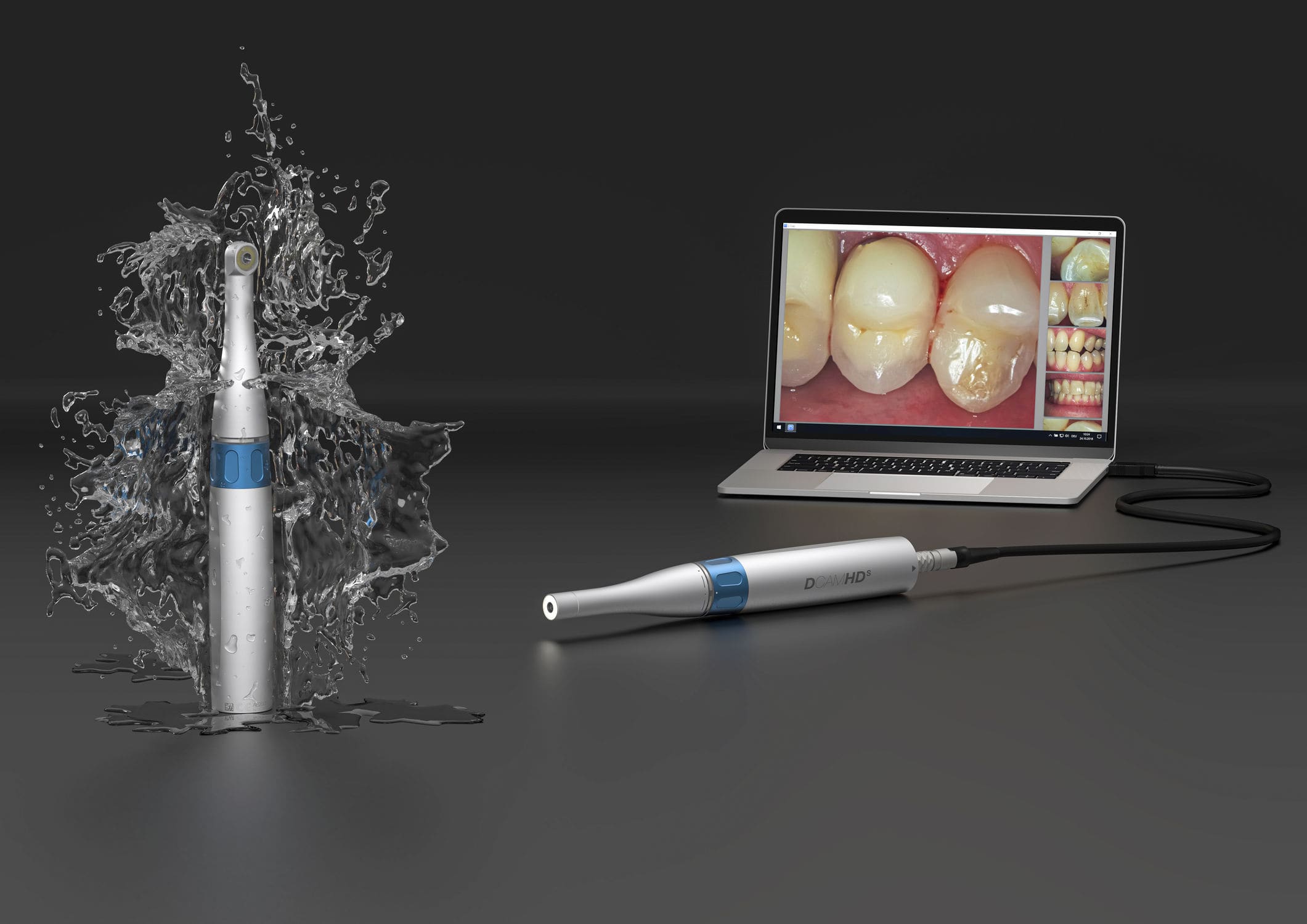 Caméra intra-orale - D-CAM HD S - 90° - I.C.Lercher - numérique / HD ...