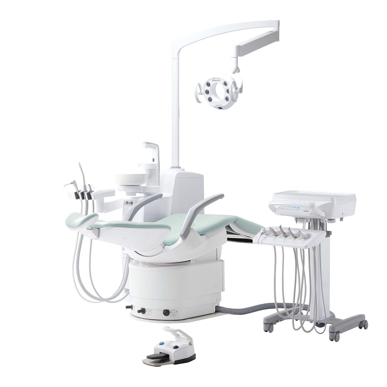 Unité de soin dentaire avec fauteuil hydraulique - EURUS S4 - Takara Belmont Italy - avec ...