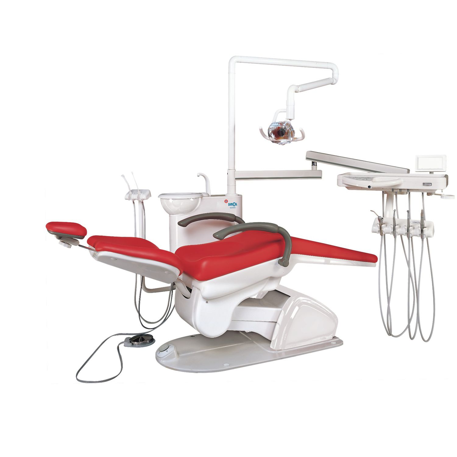 Unité de soin dentaire avec fauteuil - S2305 - Sinol Dental Limited - compacte / avec porte ...