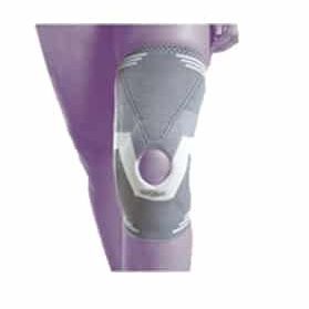 Bandage de maintien du genou - Proteor - genou ouvert