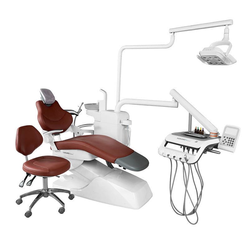 Unité dentaire avec têtière flexible - SDL-C0241 - Jiangsu Saikang Medical Equipment - avec ...
