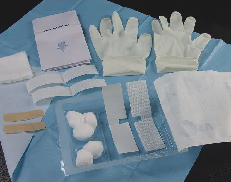 Kit médical pour pansements - SMD-270805 - Suzhou SunMed - avec gant